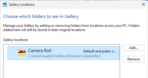 Browse your photos with Gallery in Windows File Explorer – RAWinfopages