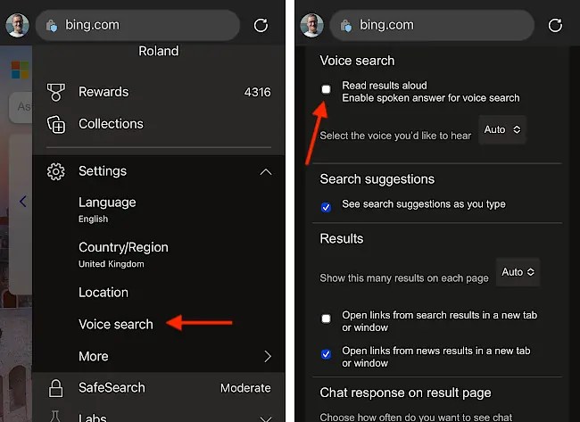 How Stop Bing Chat AI speaking out loud on your phone – RAWinfopages