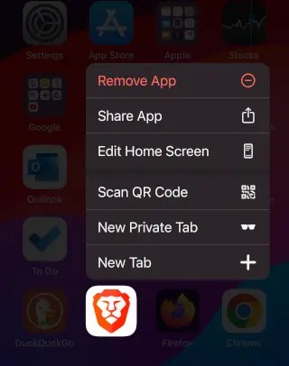 Access hidden menus and functions in browsers on an iPhone – RAWinfopages